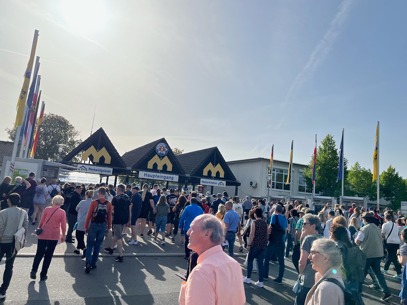Impressionen DEUTSCHLAND-STAND auf dem Maimarkt in Mannheim (D ...
